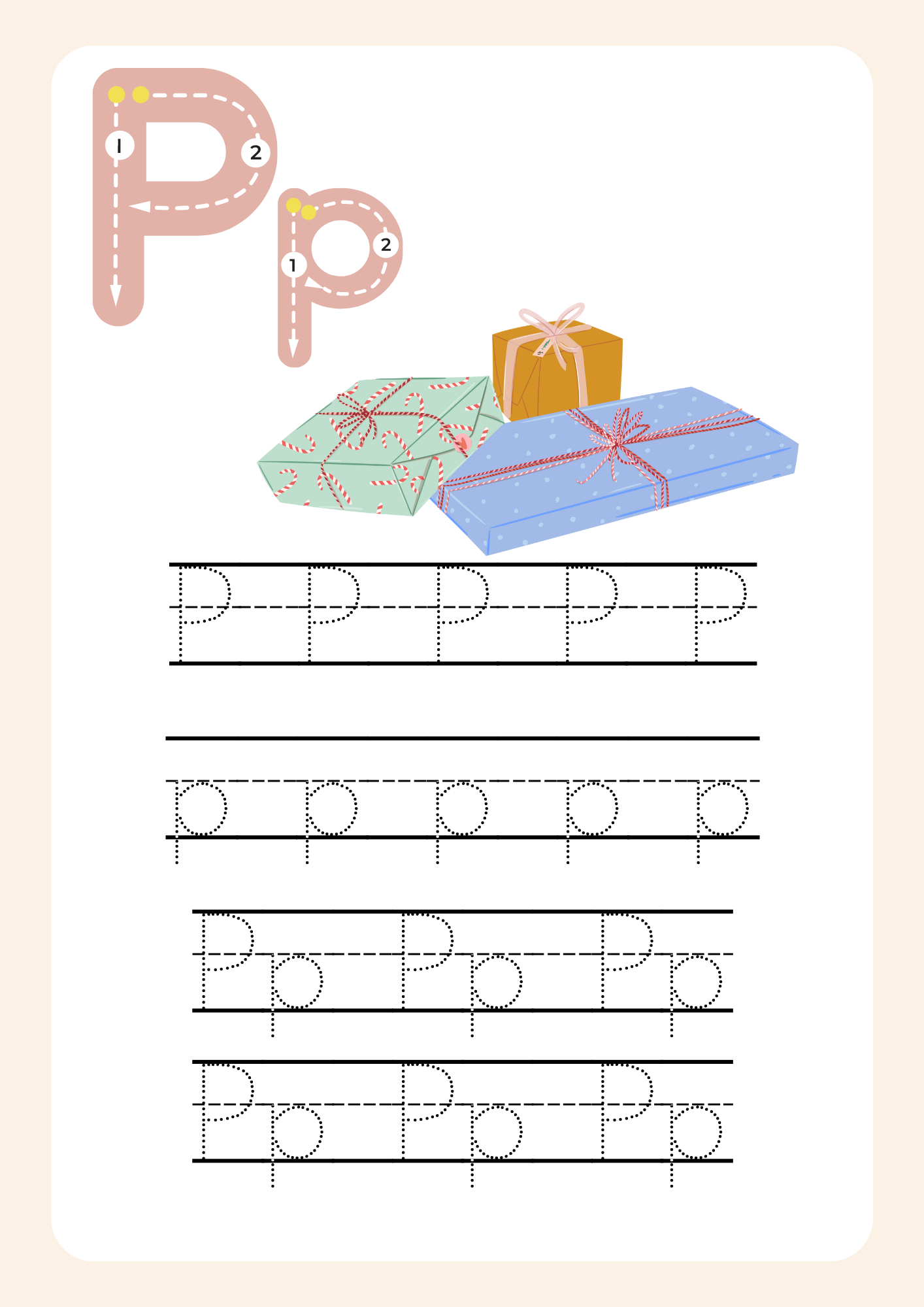 26 Christmas Alphabet Worksheets: Free Printable - CV Creates